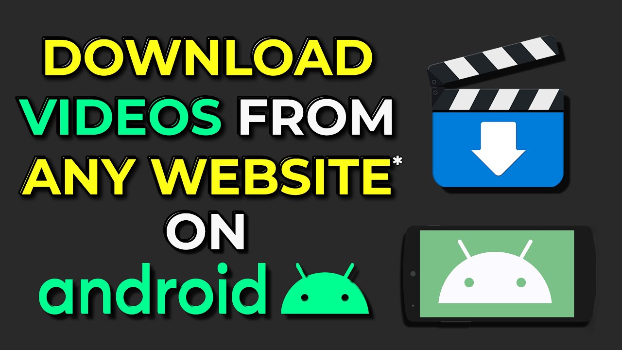 How To Download Any Video From Any Site On Android (2024) - YouTube