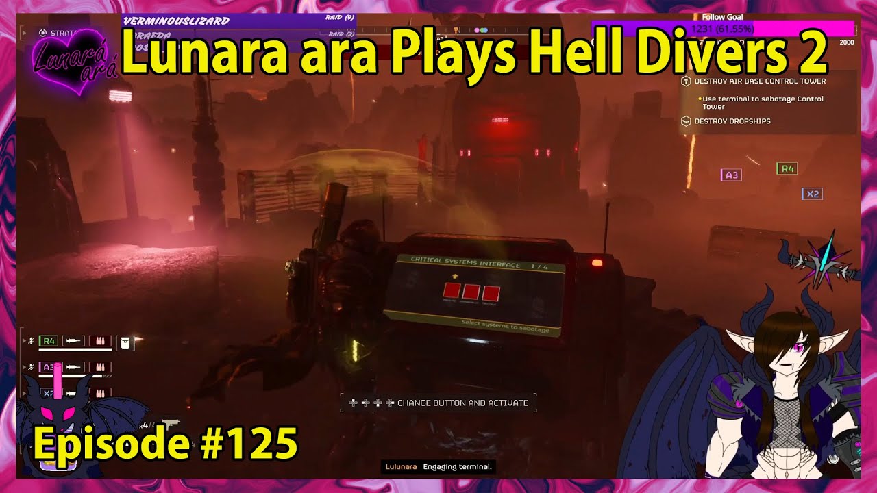 Lunara ara Plays Hell Divers 2 Episode - 125 - YouTube
