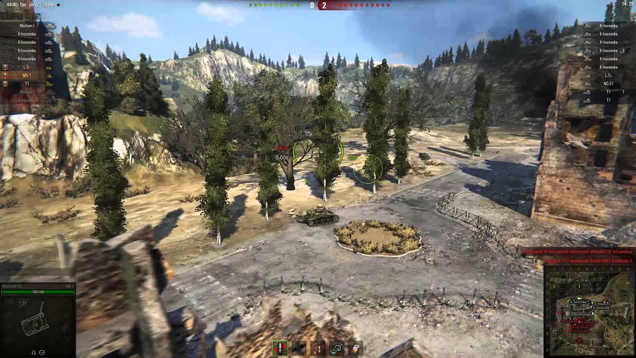 WoT - MS-1 - Mittengard - Exploiting A Tactical Error - YouTube