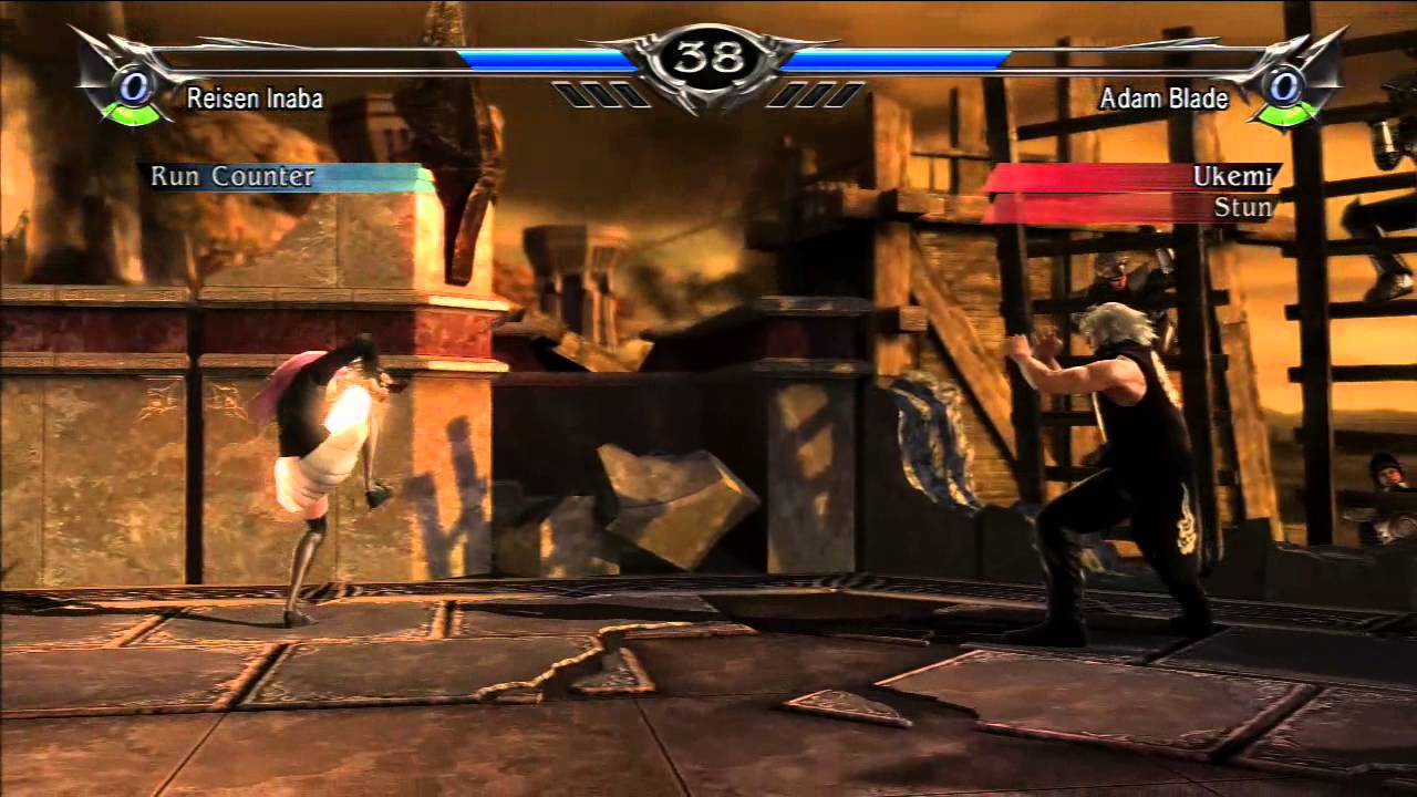 Soul Calibur 5 Edit - Reisen Inaba(Touhou) vs Adam Blade(Needless ...