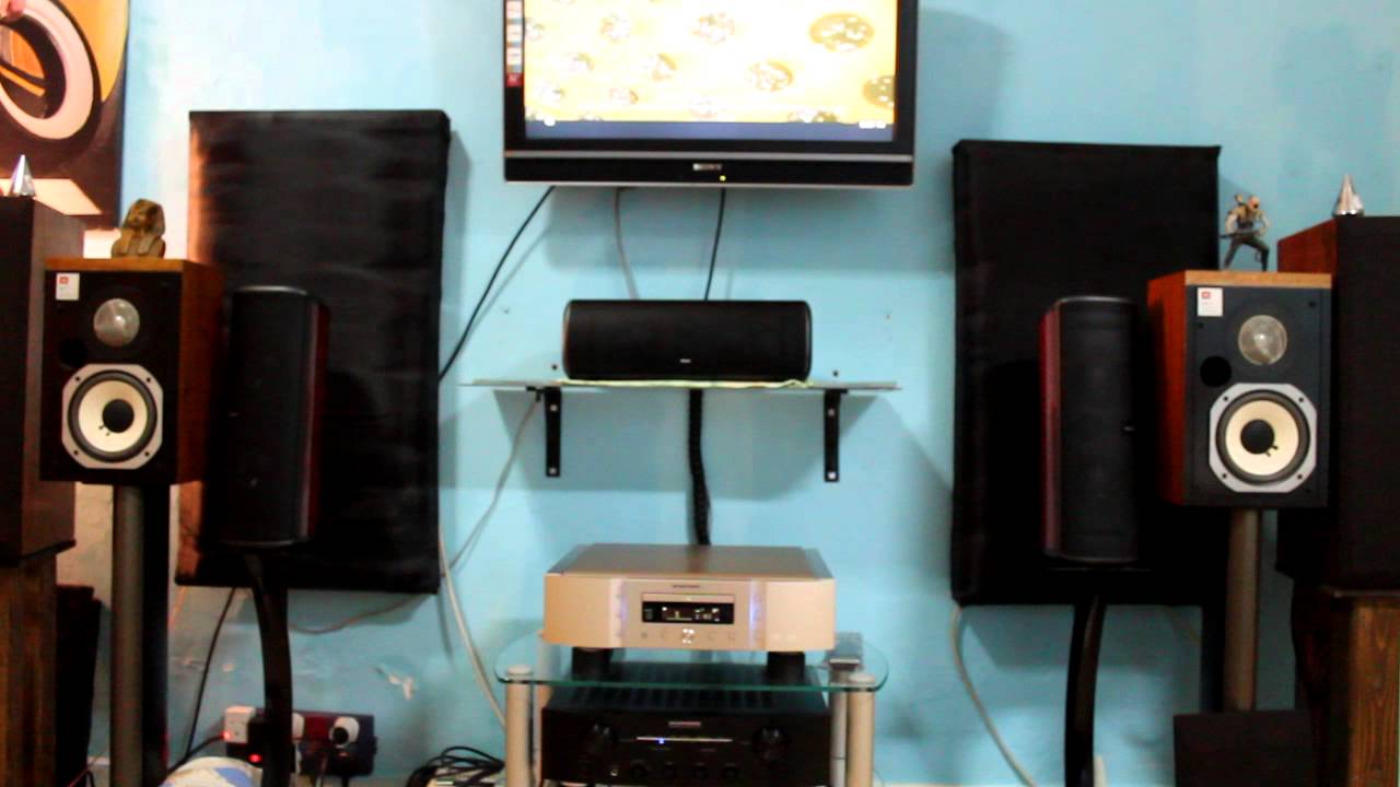 marantz sa 11s2 with JBL L15 - YouTube