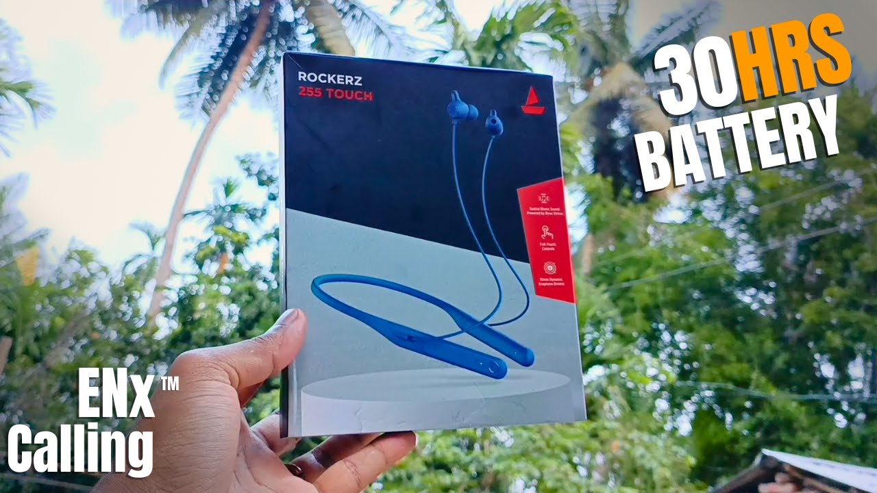 Boat Rockerz 255 Touch Review | Best Neckband Under 1500 | Boat Touch ...