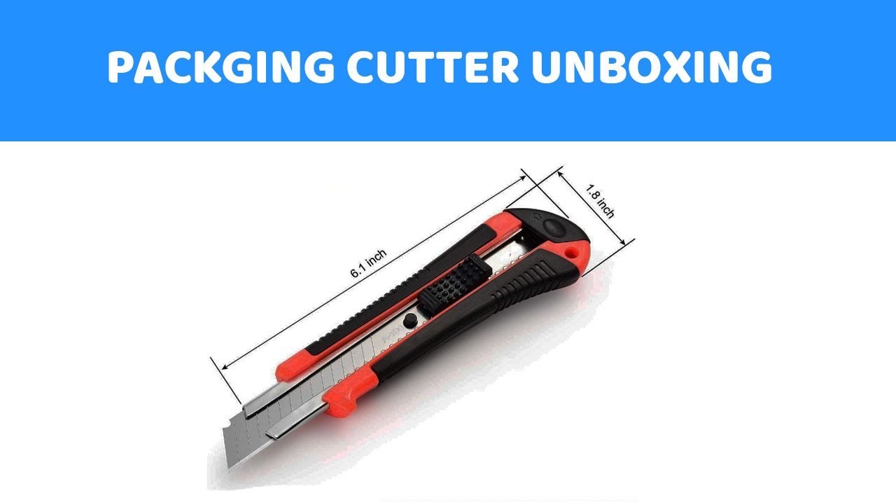 THERMACOL AND PACKAGING CUTTER UNBOXING - YouTube