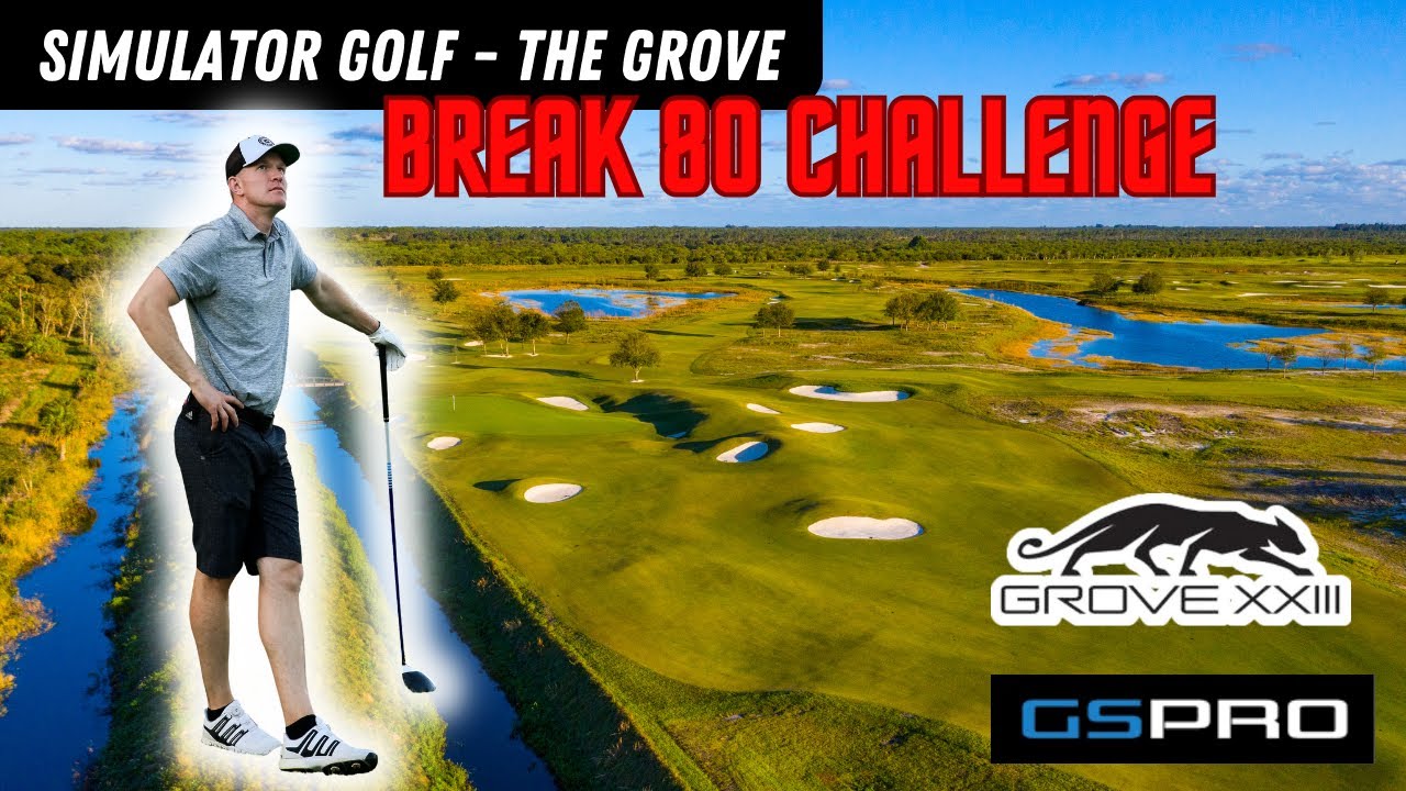 Simulator Golf -The Grove XXIII (Michael Jordan's Private Course) - 4K ...