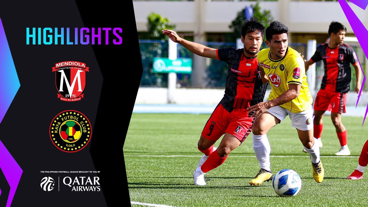 #PFL2023 | RD3 | Mendiola FC 1991 vs. Kaya FC-Iloilo - YouTube