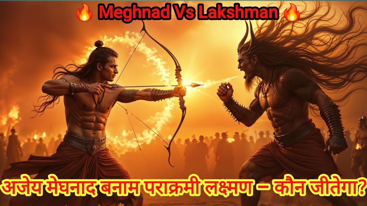 Meghnad vs Lakshman - Ramayan Epic Battle Story । Ramayana Story ...