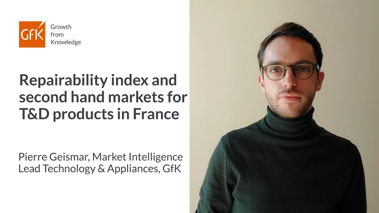Repairability index and second-hand markets for T&D products in France ...