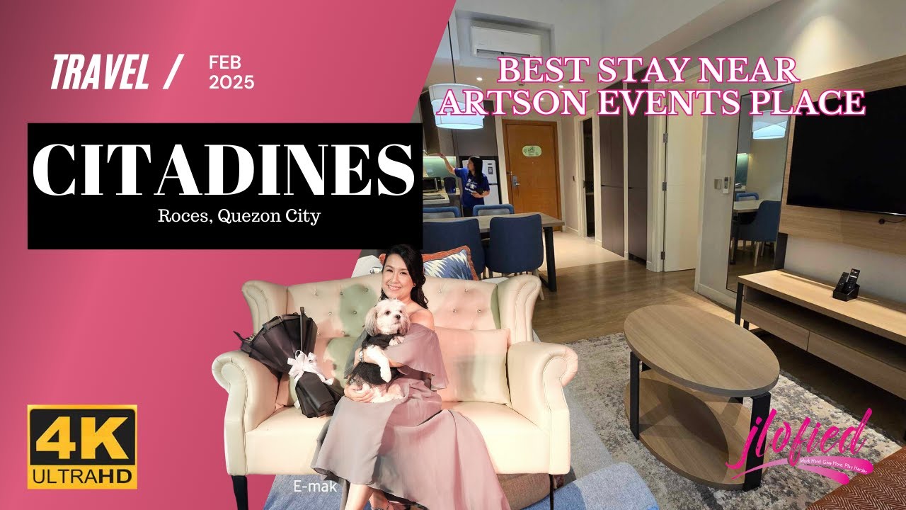 CITADINES ROCES ONE-BEDROOM SUITE TOUR + BREAKFAST BUFFET AT ALEJO ...