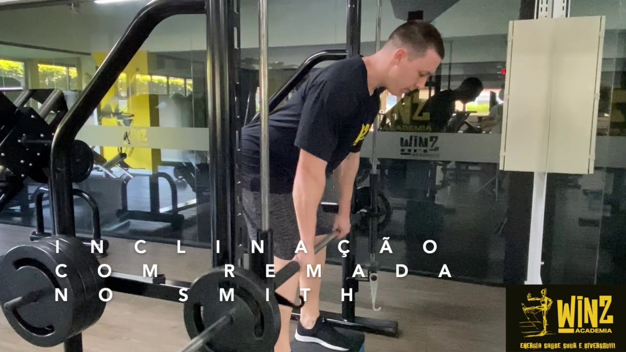 REMADA CURVADA PRONADA NO SMITH - YouTube
