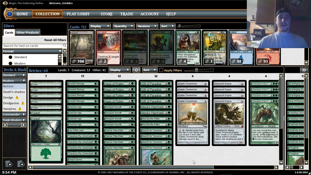 GOBLIN CHARBELCHER DECK TECH MODERN - YouTube