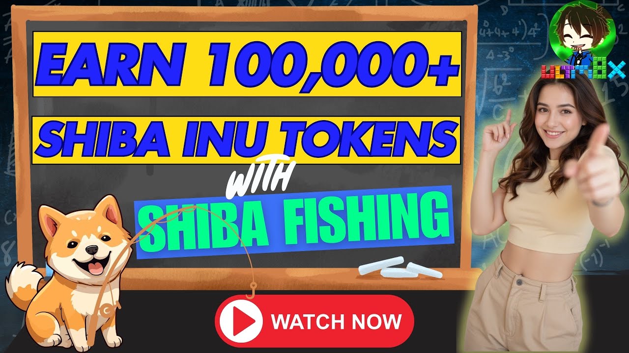 Earn 100,000+ Shiba Inu Tokens Right Away Doing Tasks in Shiba Fishing ...