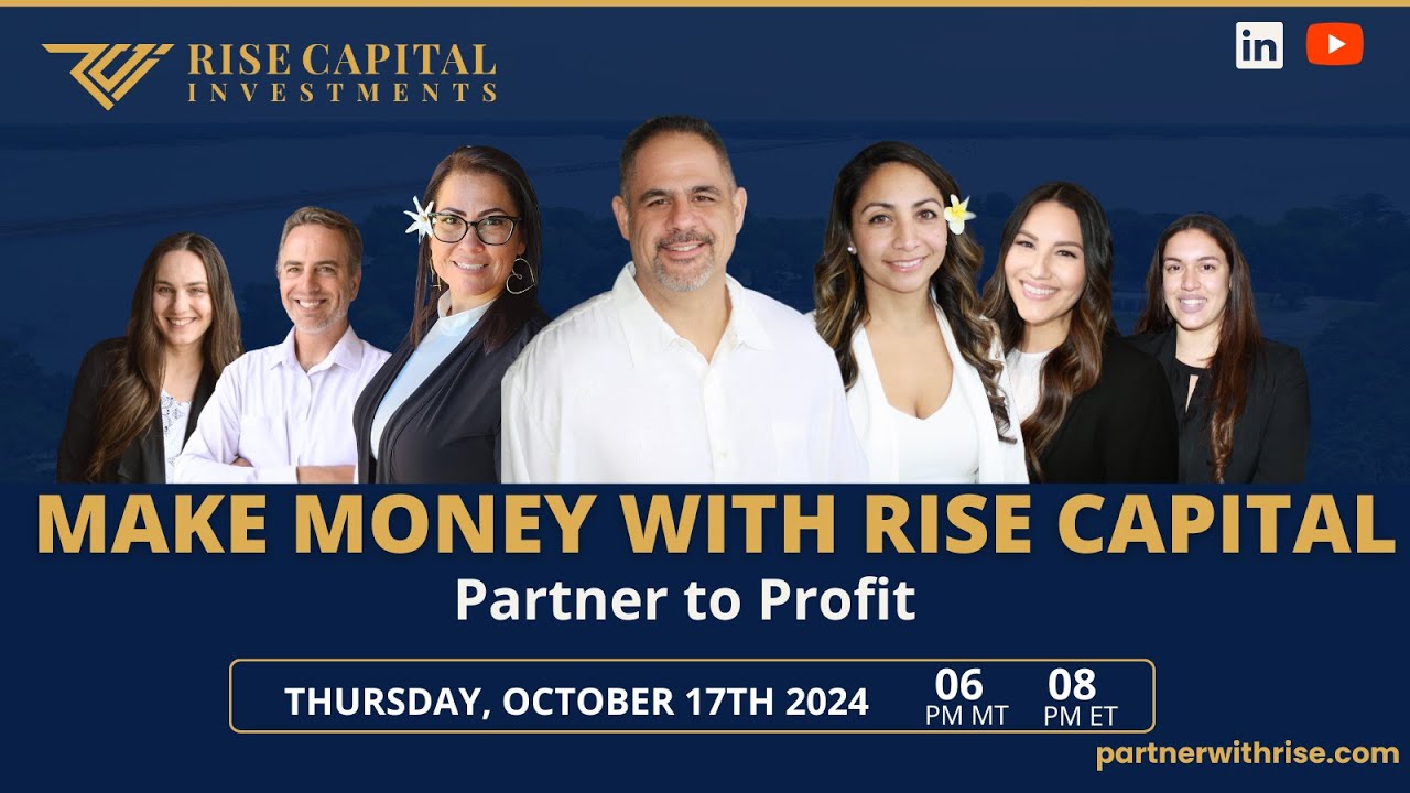Make Money With Rise Capital: Partner to Profit - YouTube