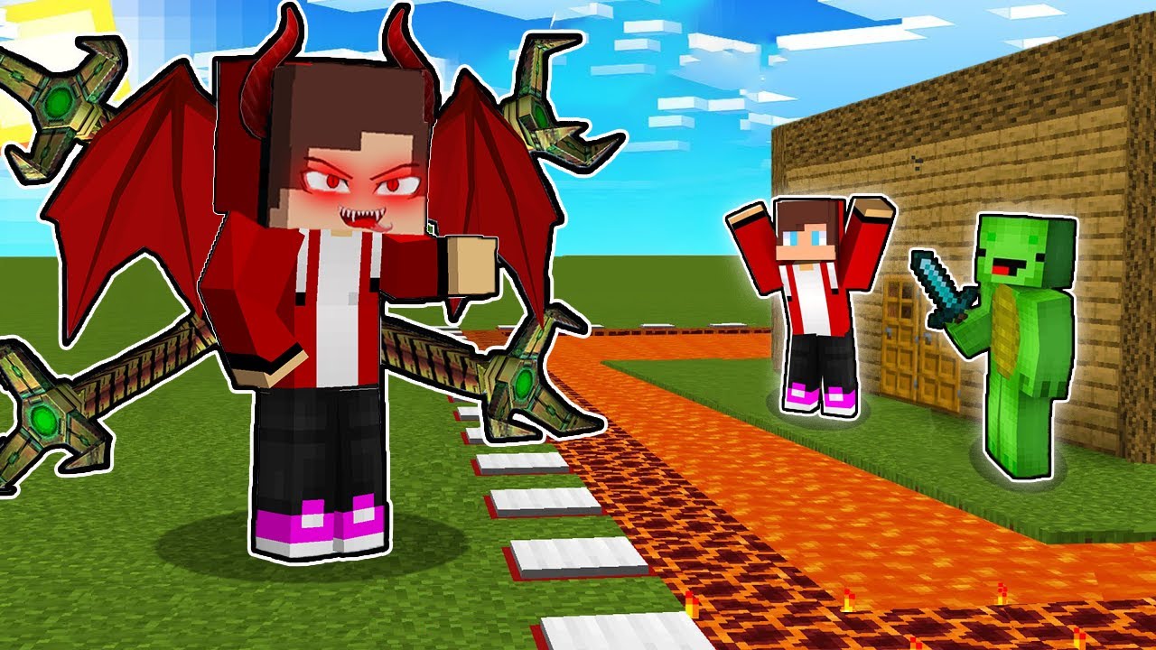 Maizen.EXE vs Security House - Minecraft gameplay Thanks to Maizen JJ and Mikey - YouTube