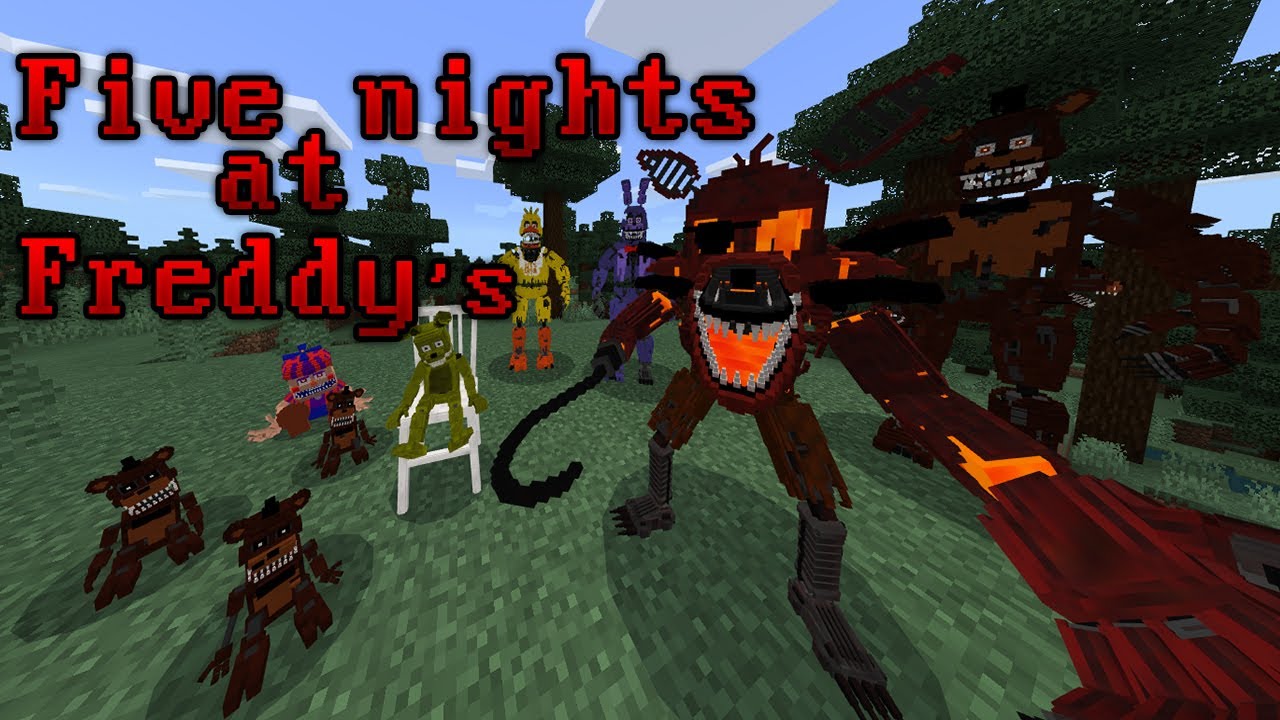 Five Nights at Freddy's en Minecraft Bedrock!!! (Xbox one/Pe/W10/Series ...