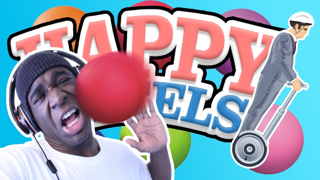 Happy Wheels #6 - THE BALLS ARE ALL OVER ME! - YouTube
