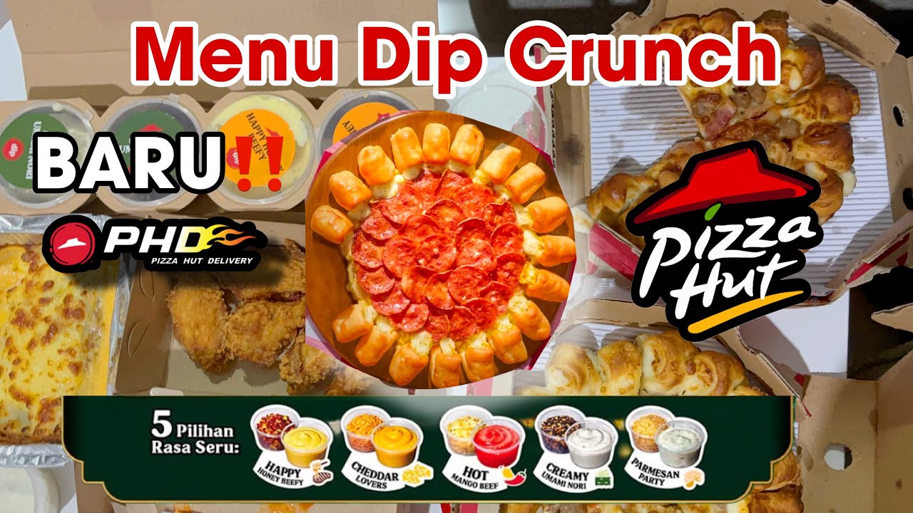 REVIEW DIP & CRUNCH PIZZA HUT‼️ - YouTube