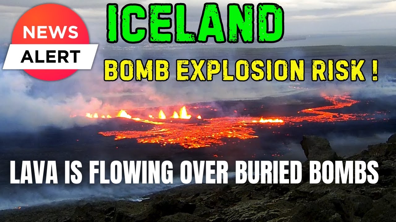 Lava flows and wildfires burn at a contaminated US military training ...