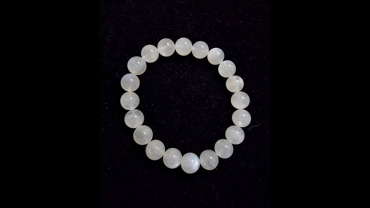 Gelang Batu Biduri Bulan Moonstone Magic Stone Natural 4A 9.3mm B276 ...