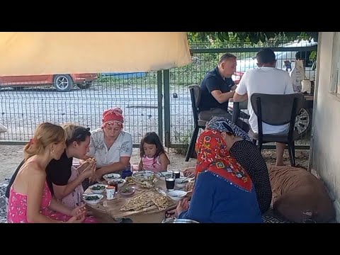 BİRLİKTE OLMANIN GÜZELLİĞİ‼️PATATESLİ GÖZLEME VE HOŞKIRAN ‼️‼️