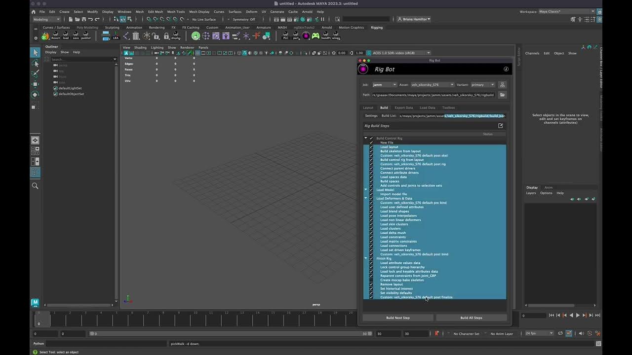RigBot - Build Tab & Rig Build Process - YouTube