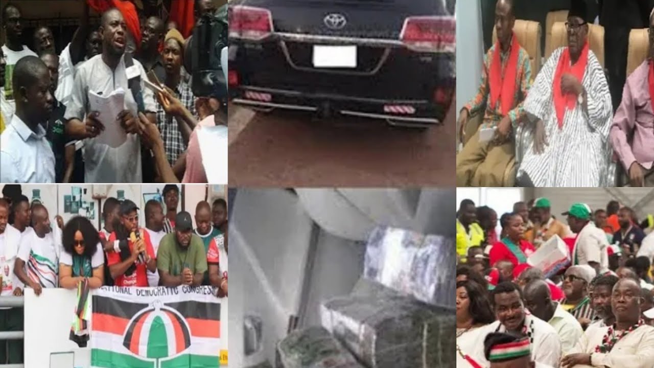 Eiii_ Ayeka*Angry Youth Storms & Breakdown NDC MPs House after Wasting ...