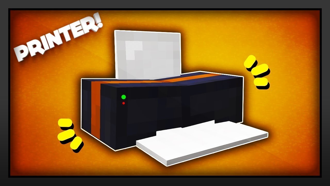 Як зробити принтер в майнкрафті без модів? Не знаєте тоді дивіться ...