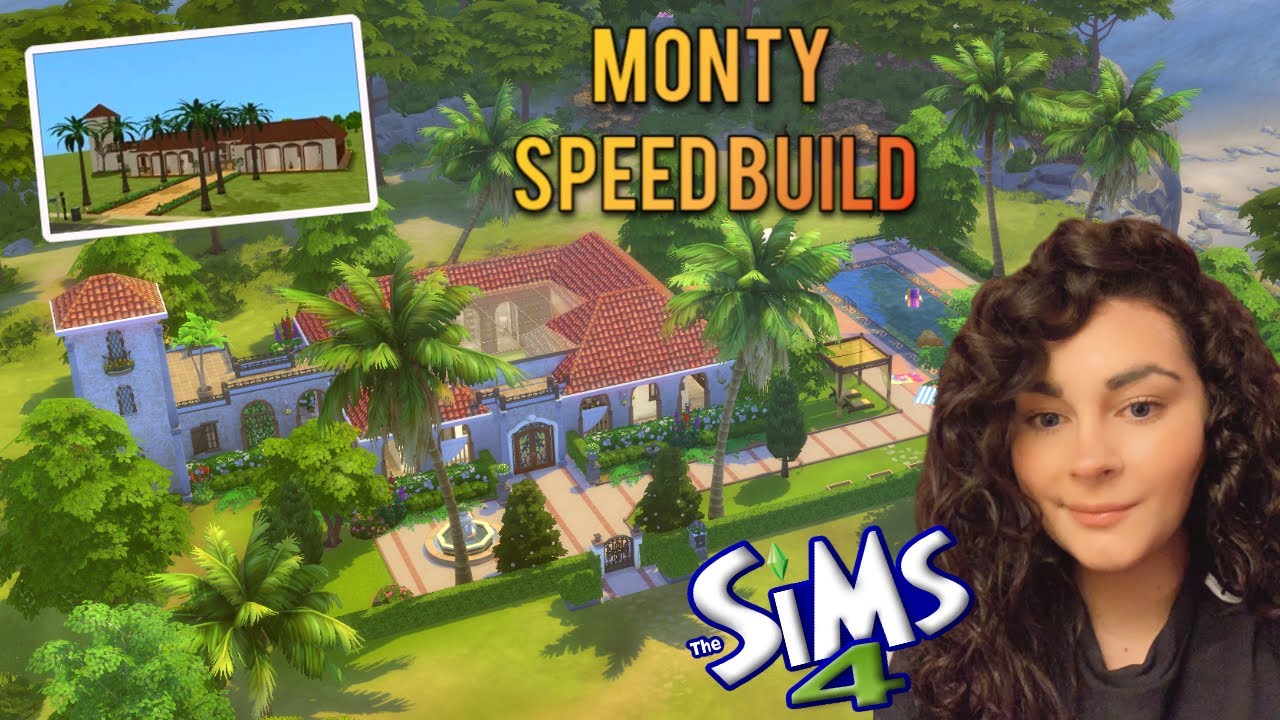 THE SIMS 4 - (REBUILDING VERONAVILLE) MONTY FAMILY HOME SPEEDBUILD ...
