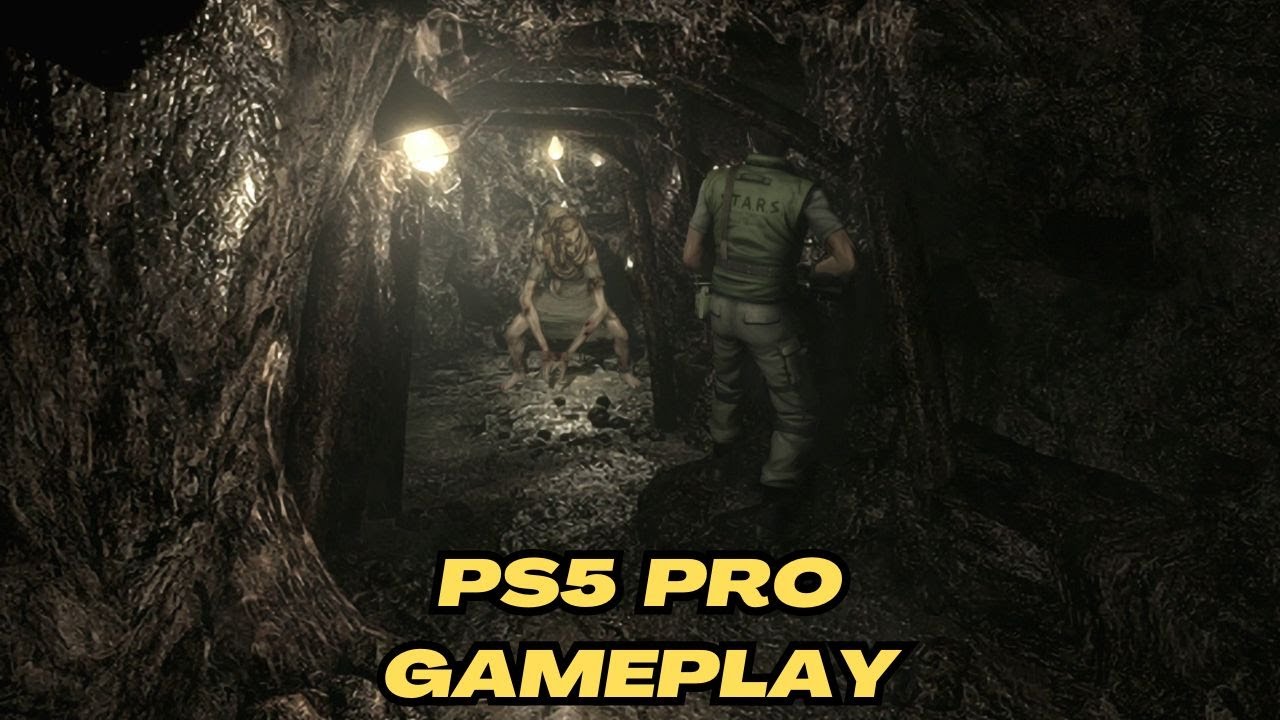 RE HD Remaster (PS5 Pro): Lisa Trevor Underground Tunnels Boss Escape ...