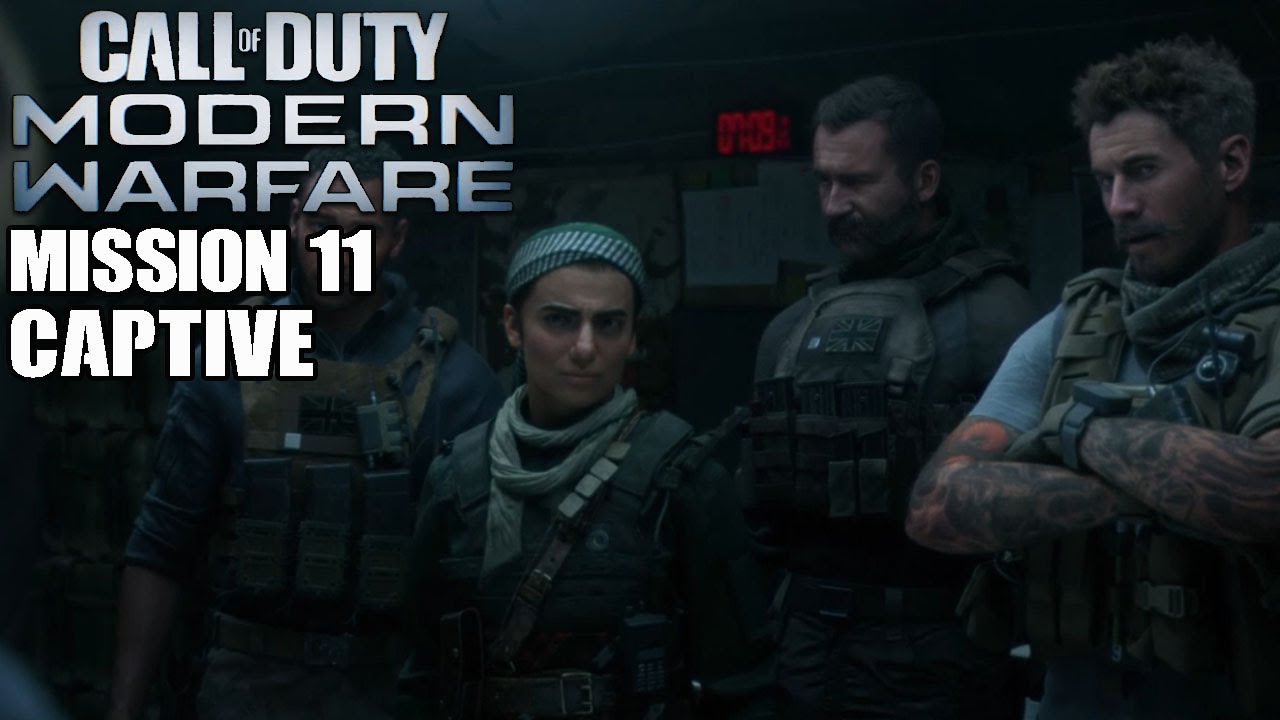 Call of Duty Modern Warfare - Mission 11: Captive - Full Gameplay ...