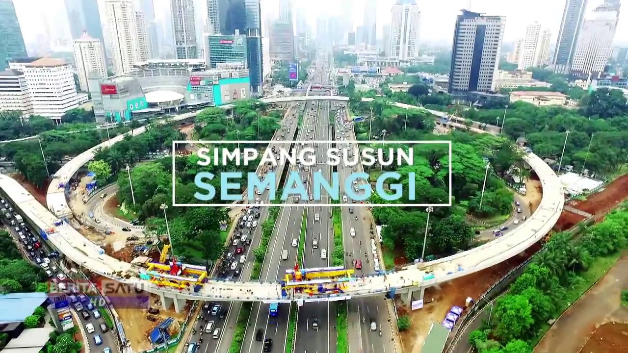 Simpang Susun Semanggi dalam Angka dan Data - YouTube