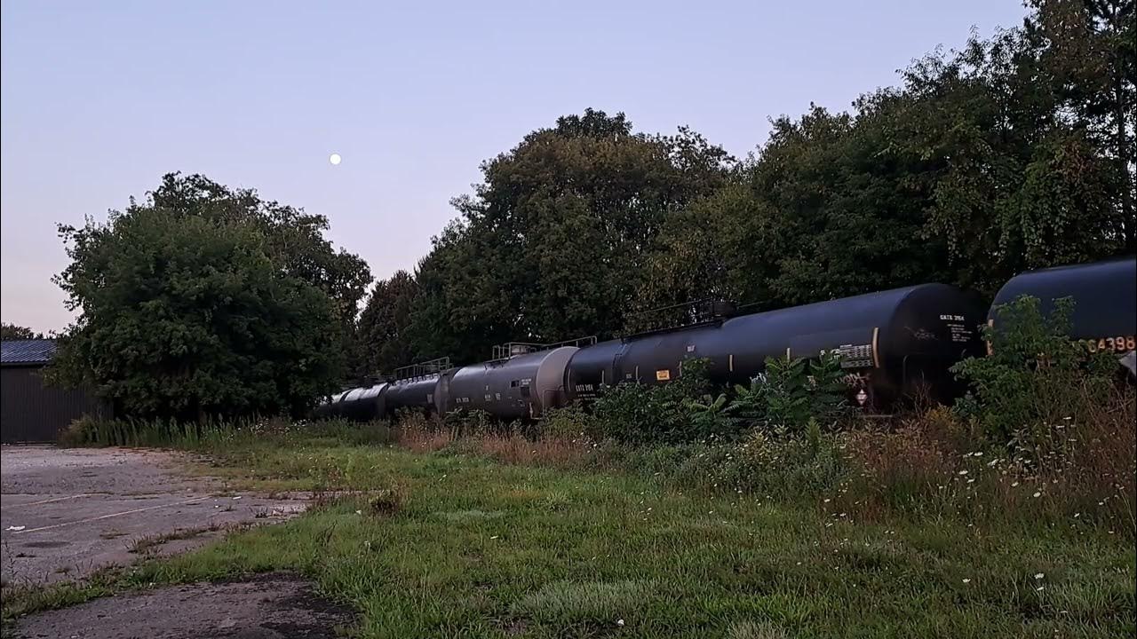 CN 422 under a full moon - YouTube