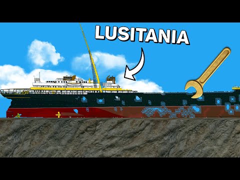 I Saved the Lusitania from Sinking and RESTORED HER | Floating Sandbox