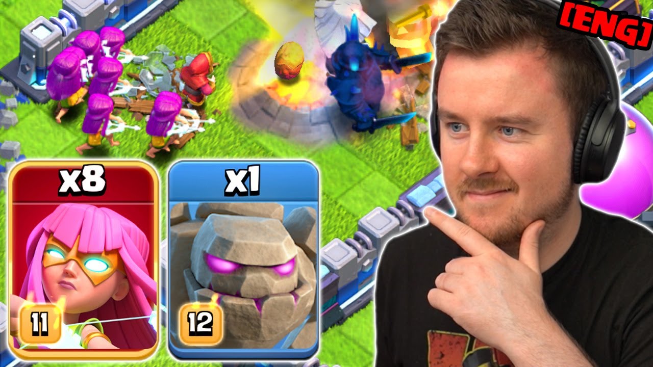 *NEW* SUPER ARCHER SMASH is wrecking Bases in Legend in Clash of Clans ...