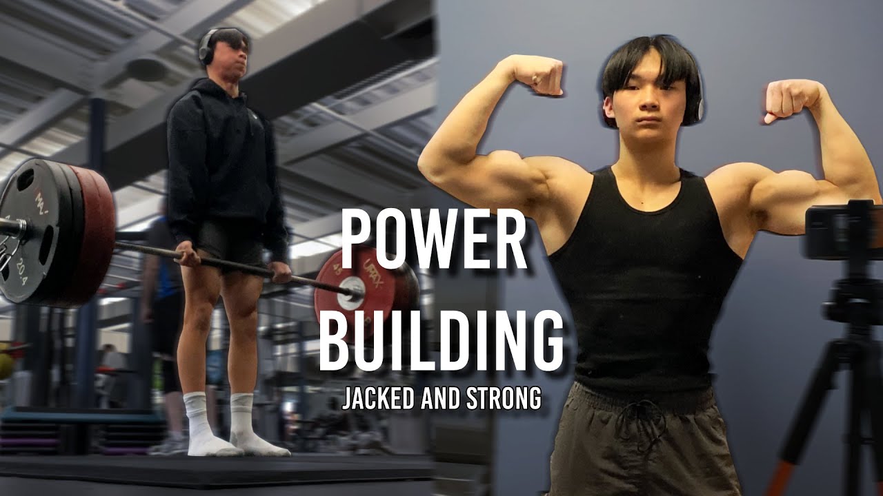 How To Get JACKED and STRONG (Power Building Guide) - YouTube