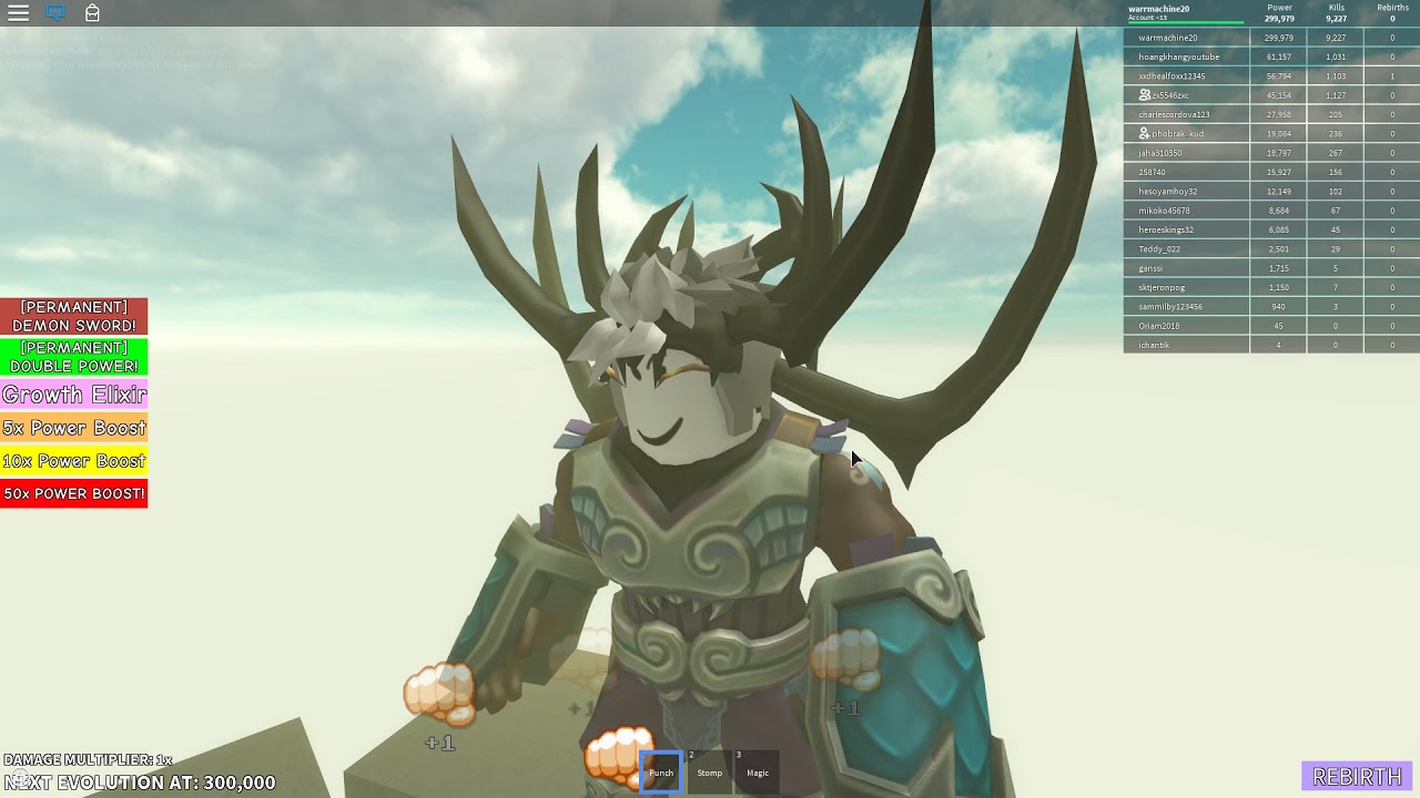 Roblox Titan Simulator 300k - YouTube