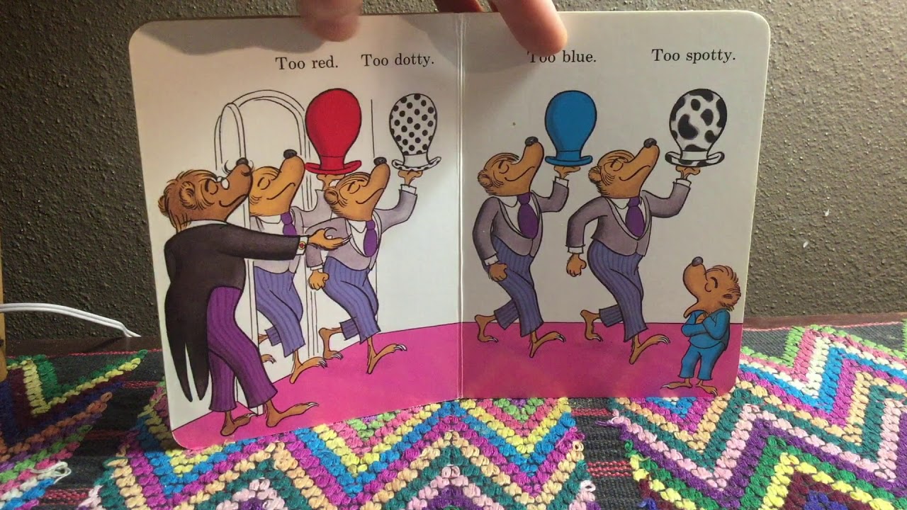 StoryTime "Old Hat New Hat" by Stan & Jan Berenstain Bears READ along ...