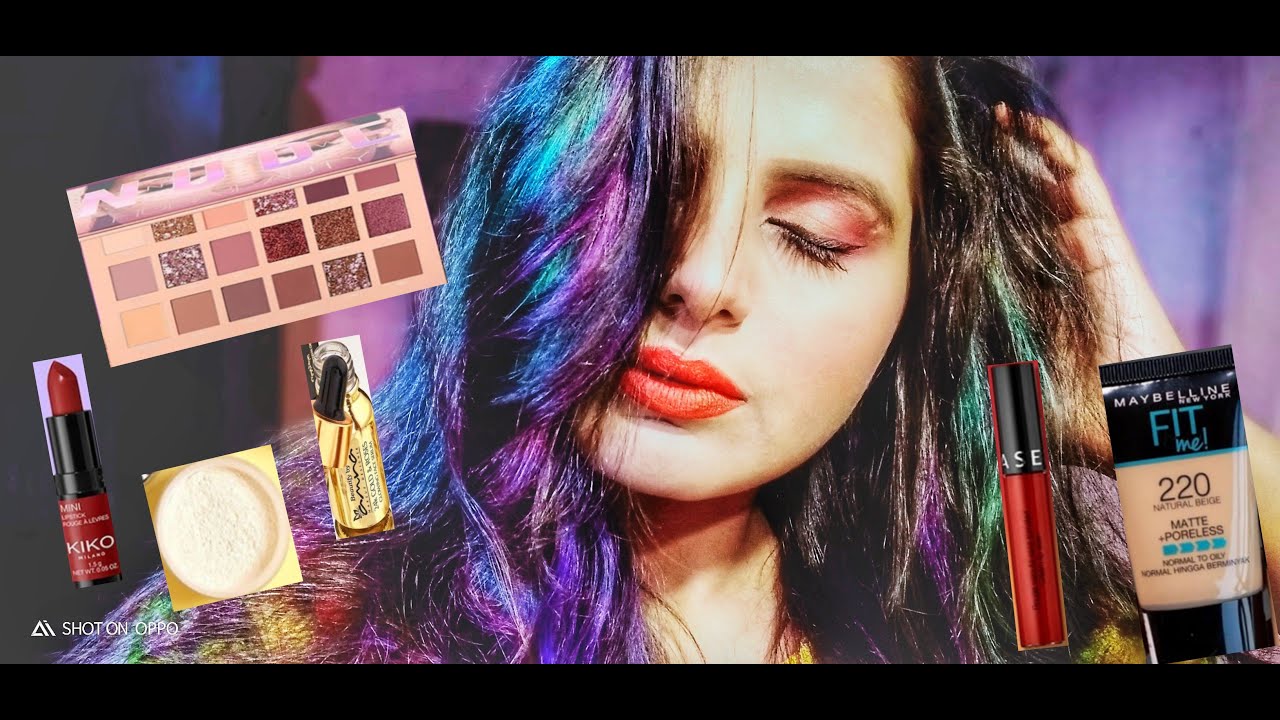 Red Rose Pattle Makeup Look🌹 - YouTube