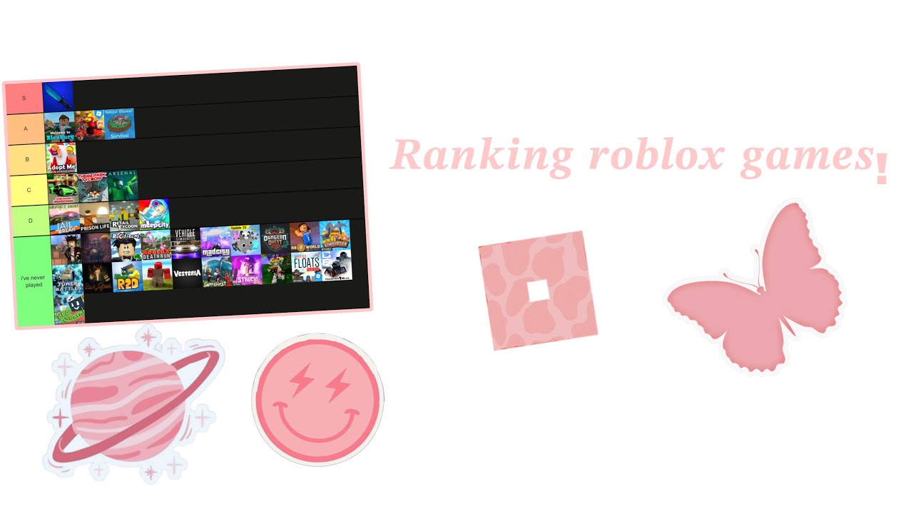 Ranking Roblox games! ♡ - YouTube
