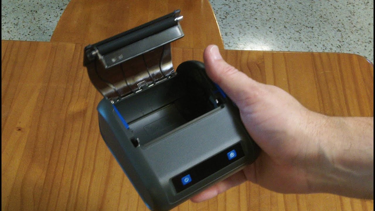 Review: 3 inch Bluetooth battery powered thermal label printer $70 ...