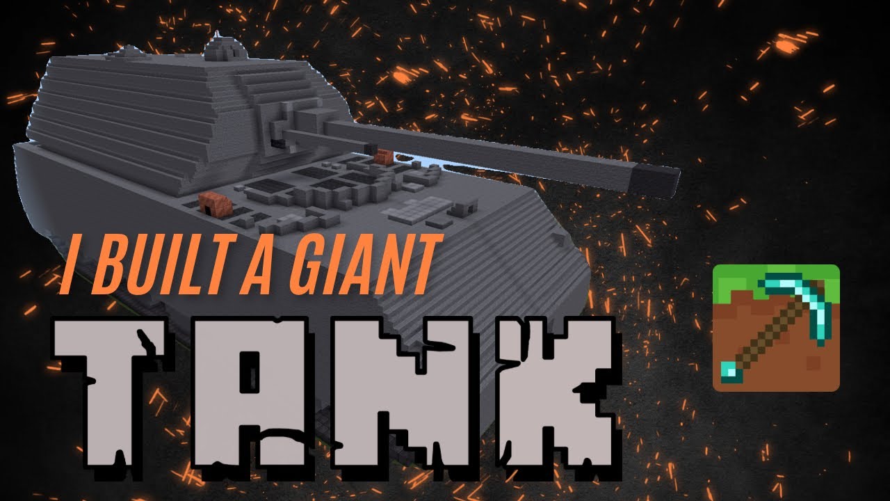 I built a GIANT Minecraft TANK! (Panzer VIII „Maus“) - YouTube