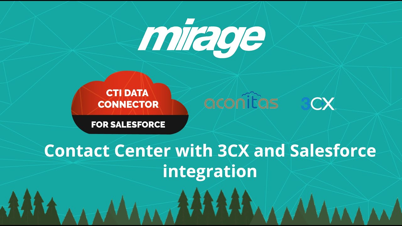 Contact Center with 3CX and Salesforce integration - YouTube