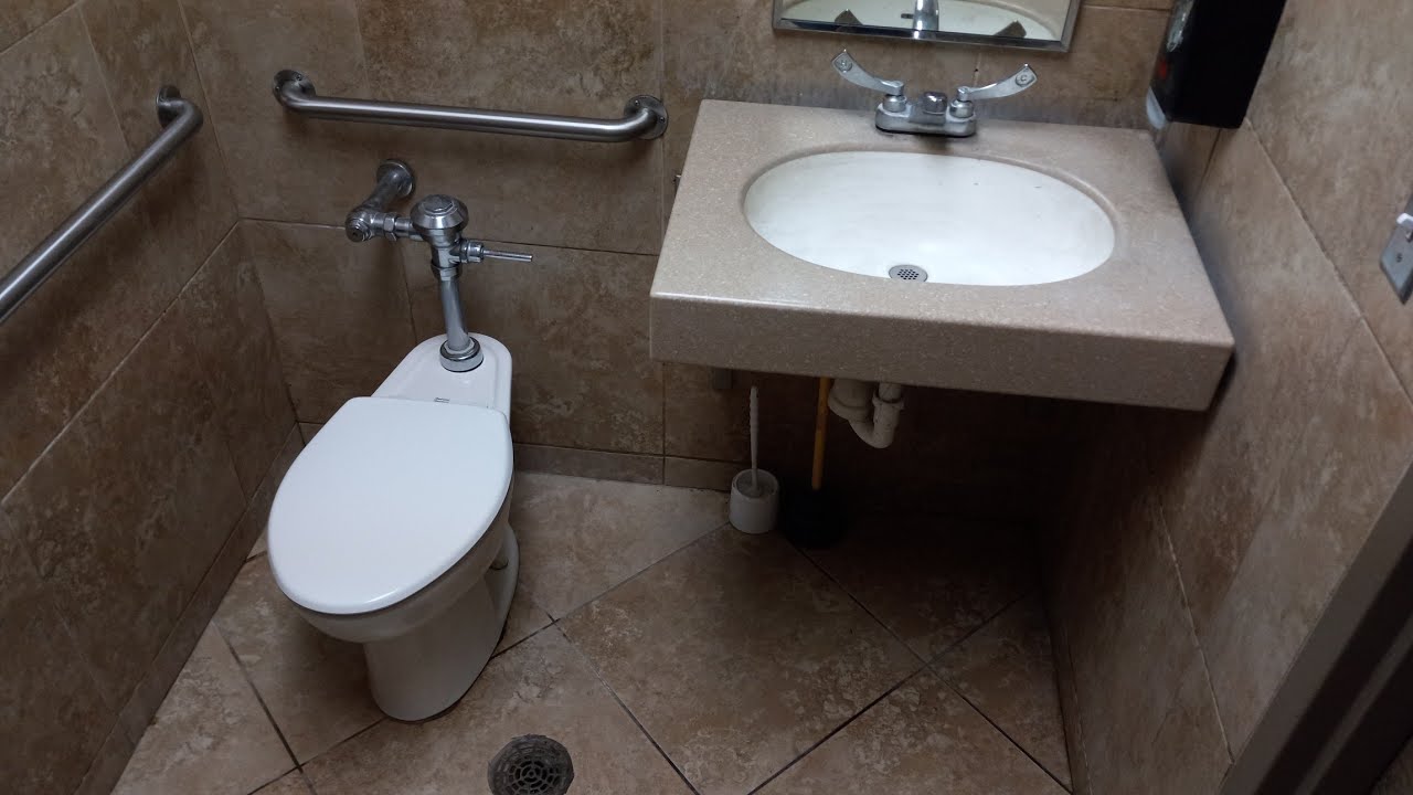 Shell Men's Restroom - YouTube
