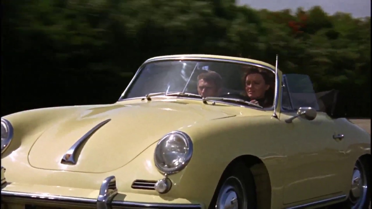 Bullitt - Steve McQueen and Jacqueline Bisset - Porsche 356 - YouTube