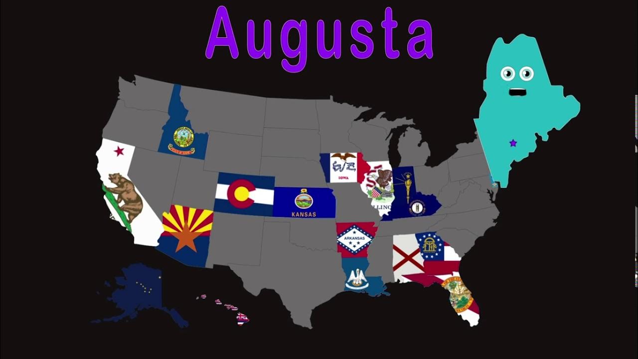 782 The 50 States Song 50 States and Capitals Song for Kids YouTube ...