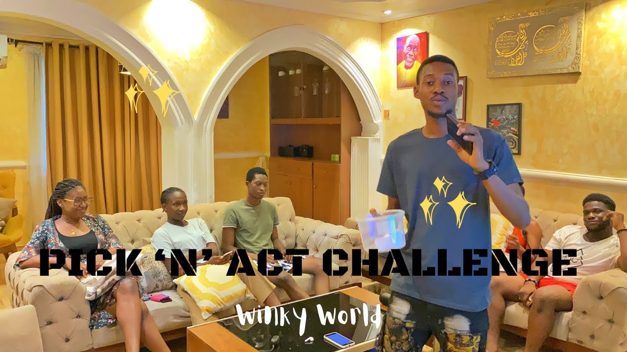 Pick and Act #challenge | among ourselves ( Guess who won ) 👆🏾 - YouTube
