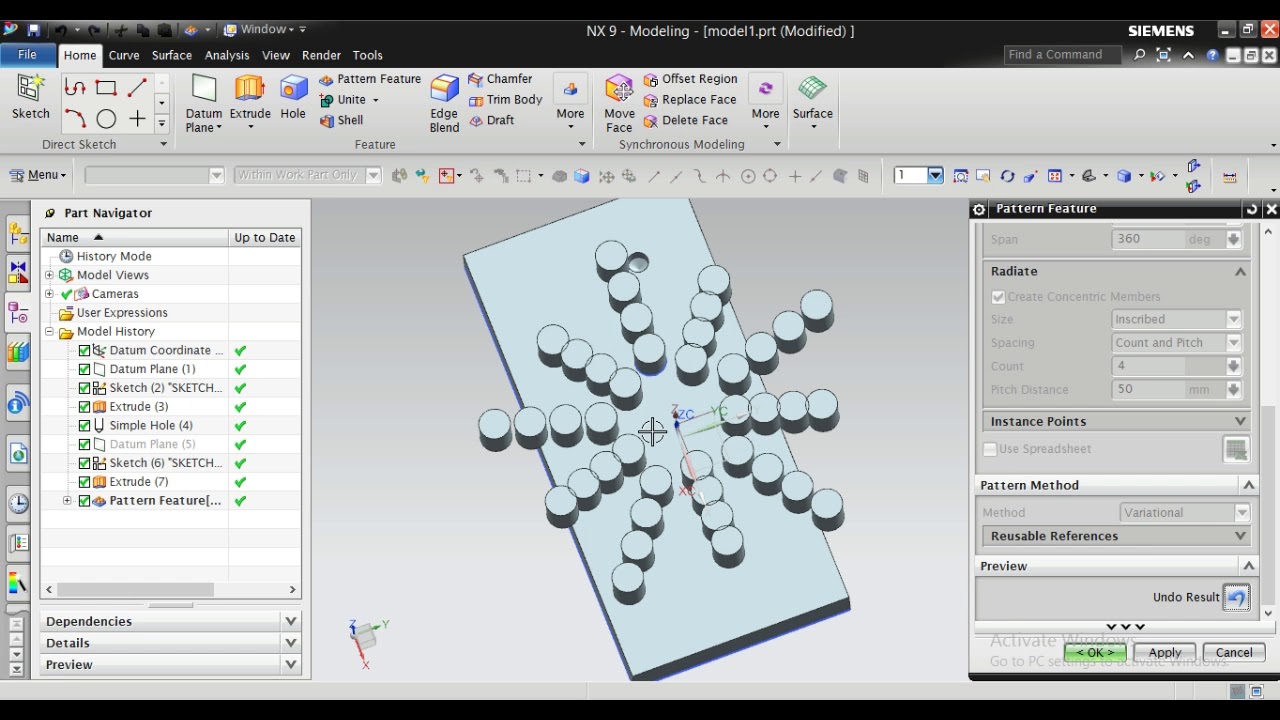 NX-PATTERN NX - YouTube