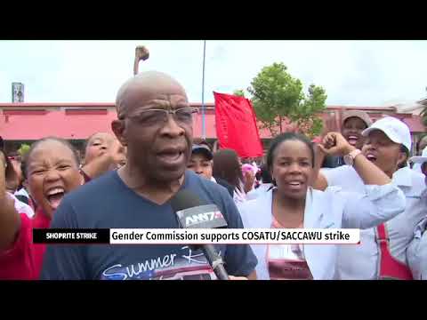 Shoprite Checkers workers down tools - YouTube