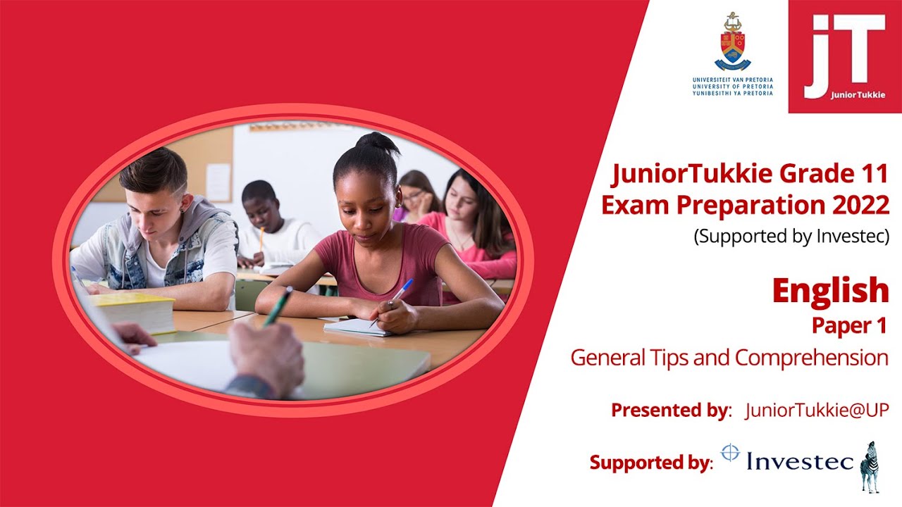 1. Gr 11 SS Exam Prep 2022 ENGLISH PAPER 1 - Section A - General Tips ...