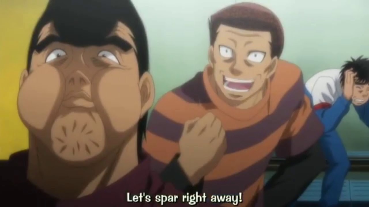 Hajime No Ippo - Funny video - YouTube