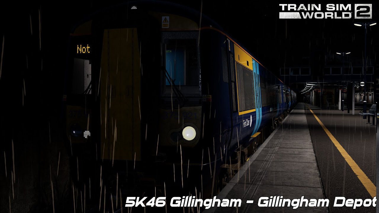 5K46 Gillingham - Gillingham Depot - Southeastern High Speed - Class ...